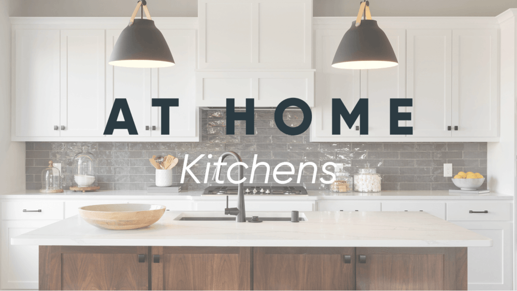 AT HOME: In the kitchen - Robert Thomas Homes